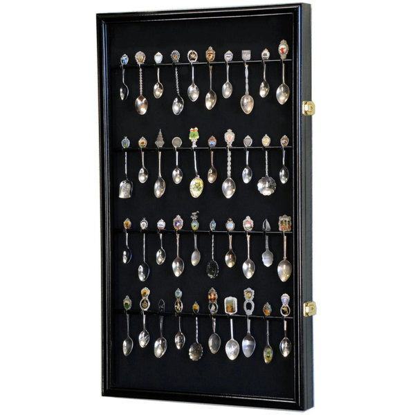 40 Larger Souvenir Spoon Rack Display Case Cabinet – Display Zone