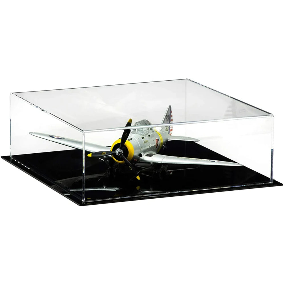Acrylic Model Airplane Table Top Display Case – Display Zone