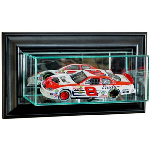 Wall-Mounted 1/24 NASCAR Display Case – Real Glass, UV Protection, Made ...